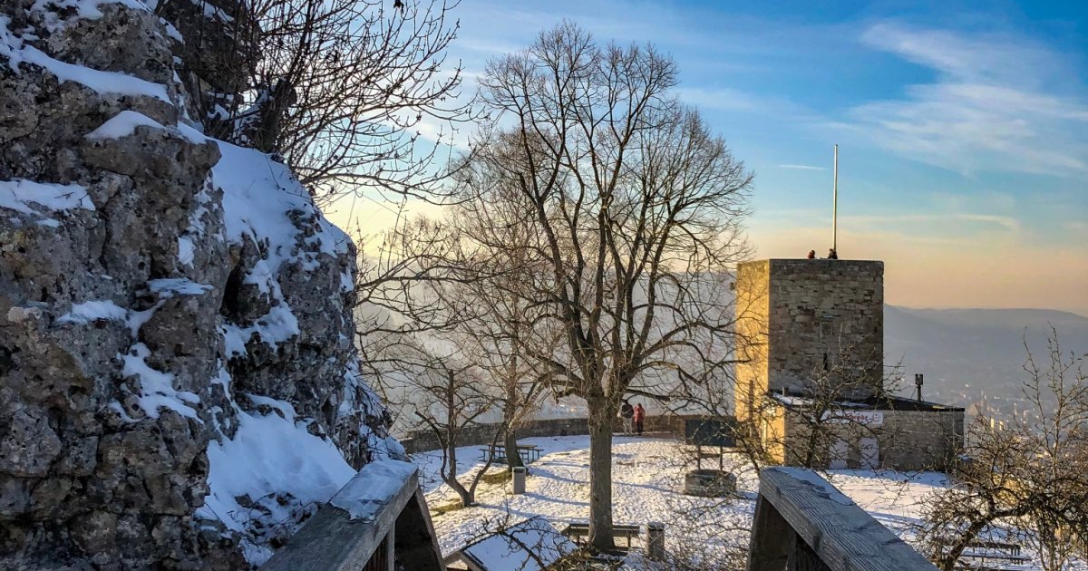 Helfenstein castle ruins